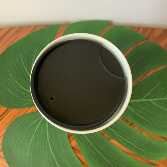 Starbucks | Kitchen | Starbucks Ceramic Coffee Cup Twist Open Lid 2oz ...